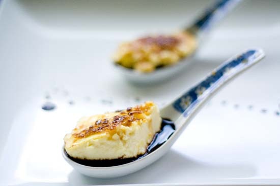 The Little Foodie: Egg Dreams & Amuse Bouche: Savory Crème Brûlée